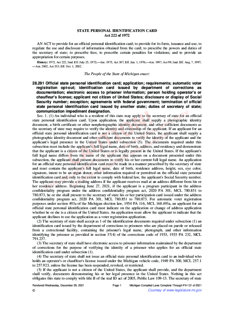 Fillable Online REAL ID - Florida Department of Highway Safety and ...