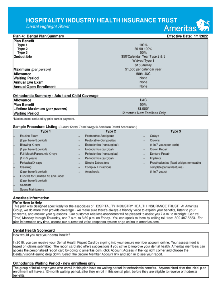 Fillable Online Your Dental Plan Options (Open Enrollment 2024) - Duke ...