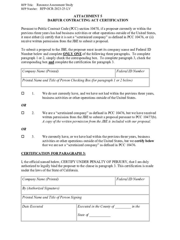 Fillable Online Contractor Certification Clauses for Services By ( lure ...