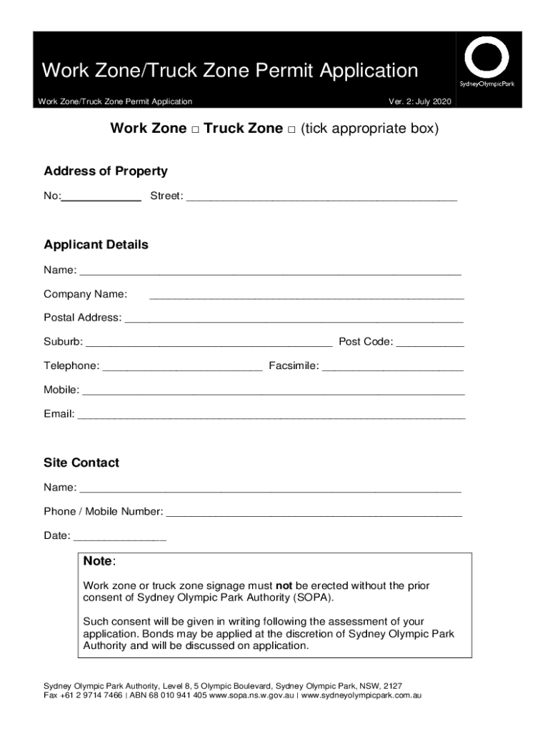 Fillable Online Annual Truck PermitsCommercial Vehicle Load Zone ...