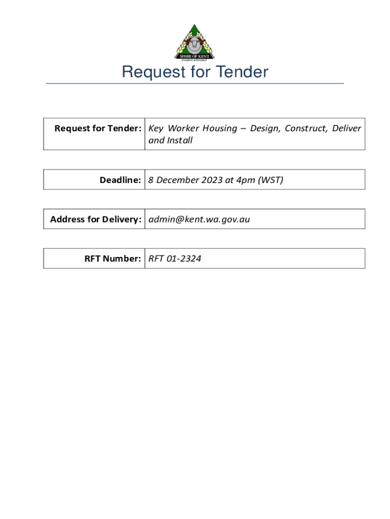 Fillable Online Tender-Register-RFT-001-2324-Key-Worker-Housing ...