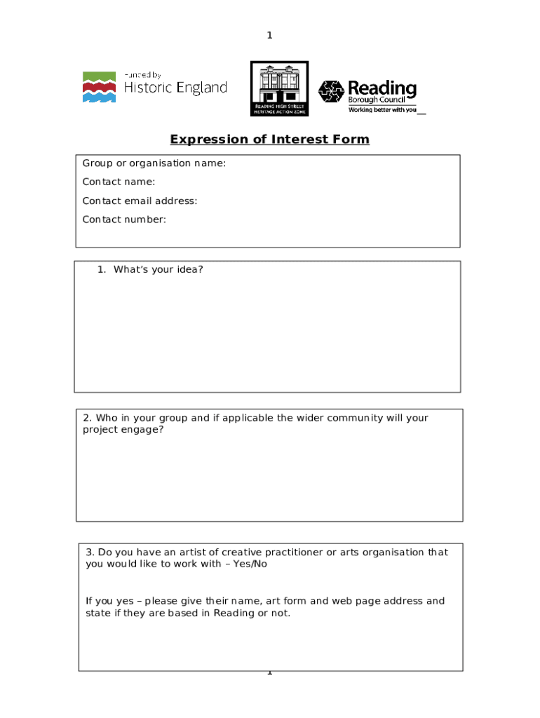 Ination For Model Letter of Interest For Service on ... Doc Template | pdfFiller