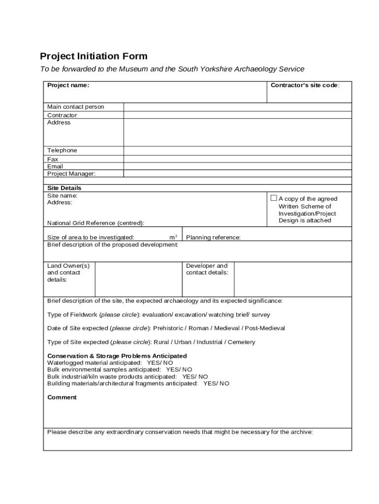 Archive Completion Checklist Doc Template | pdfFiller