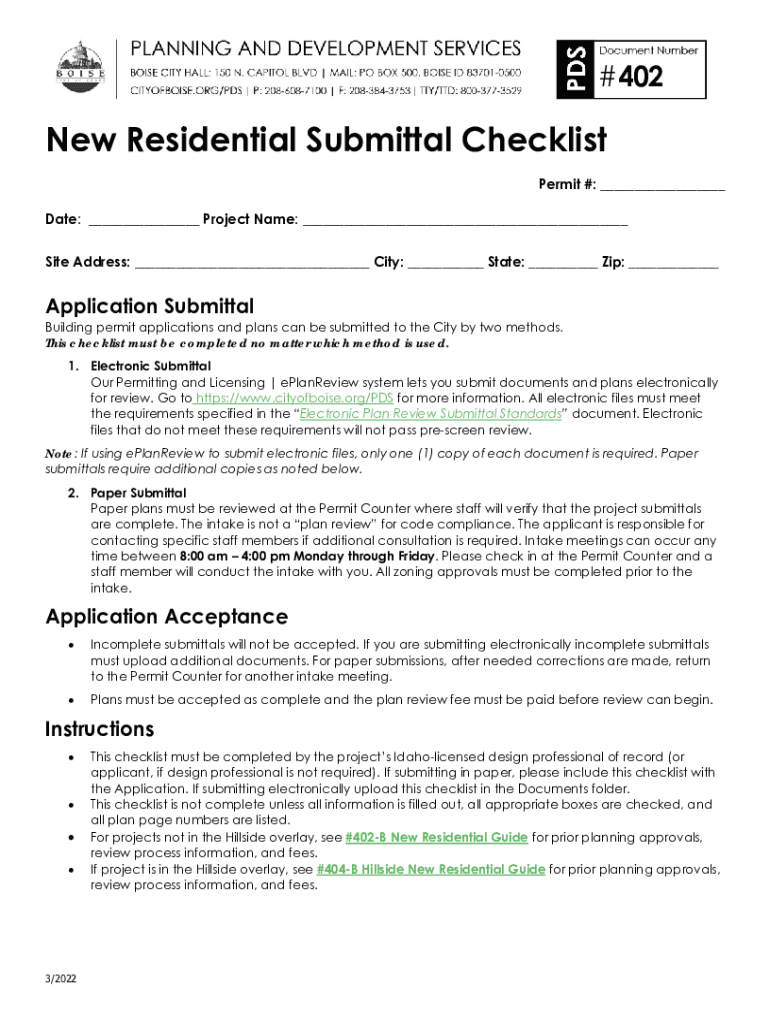 Fillable Online This checklist must be completed no matter which method ...