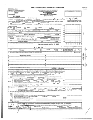 Fillable Online Downloadable Oil and Gas Forms 1000-1004 - Oklahoma.gov Fax Email Print - pdfFiller