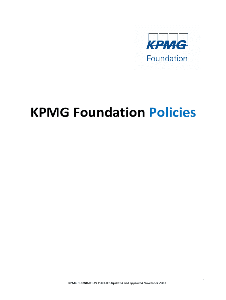 Fillable Online KPMG's Code of Conduct Fax Email Print - pdfFiller