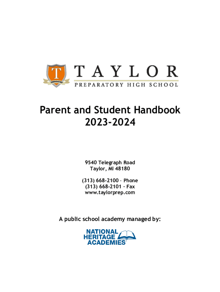 Fillable Online District Detail for Taylor Preparatory High School Fax ...