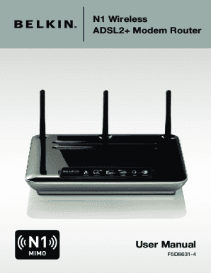 Fillable Online Wireless-N Broadband Router User's Manual Fax Email ...