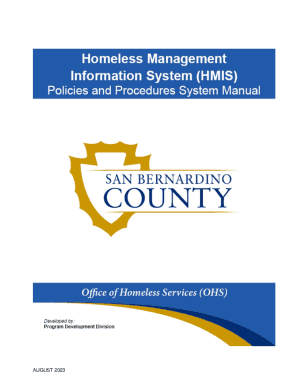 Fillable Online Homeless Management Information System ... - HMIS Help ...