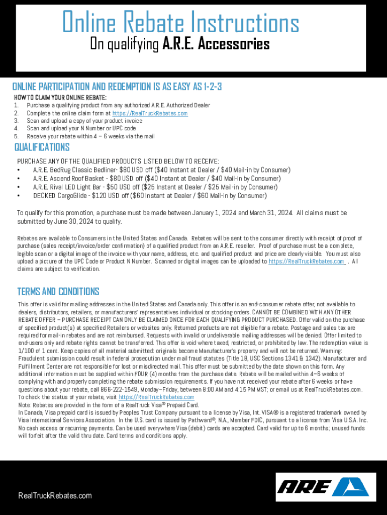 Fillable Online Claim My Rebates Fax Email Print - pdfFiller