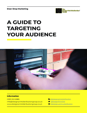 Fillable Online How To Create An Effective Door Drop Campaign Fax Email ...