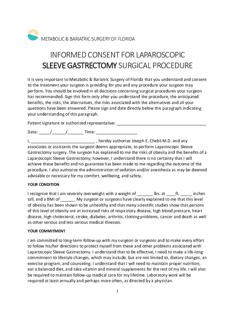 Fillable Online Sleeve Pre-Op Fax Email Print - pdfFiller