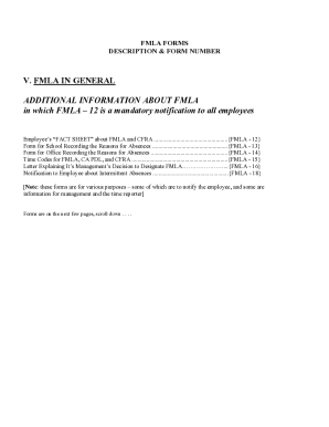 Fillable Online FMLA Forms: What's Required for Your Leave Fax Email ...