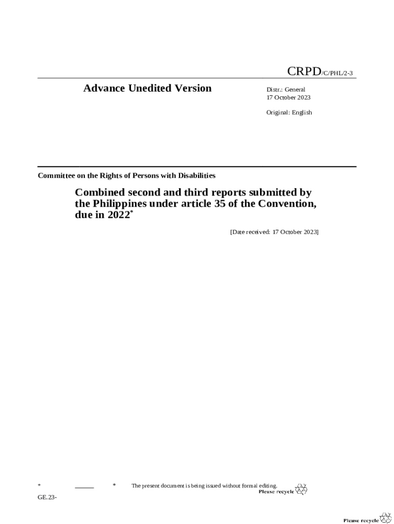 UN Committee on the Rights of Persons with Disabilities (CRPD) Doc ...