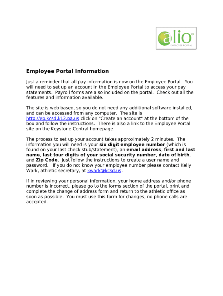 Requesting access to the Employee Portal - Help Center Doc Template ...