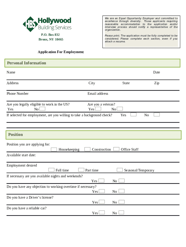 Job Application Applicant Ination Work Experience Doc Template | pdfFiller
