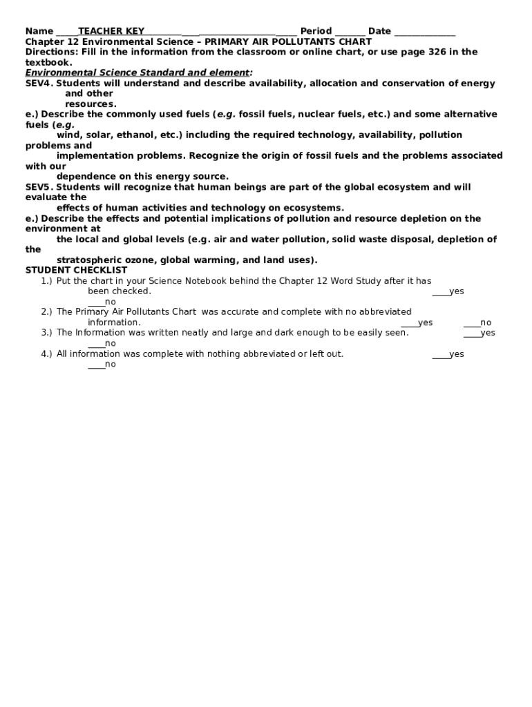 Chapter 12 environmental science test review Flashcards Doc Template ...