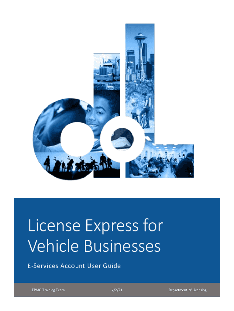 Fillable Online License Express for Vehicle Businesses E-Services ...