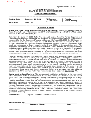 Fillable Online This draft is preliminary and subject to further ...