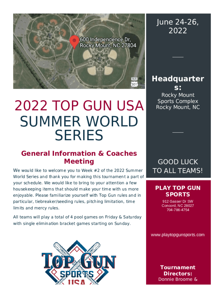 2022 14U PG Gulf Coast World Series (Gulf Shores - Week 1) Doc Template ...