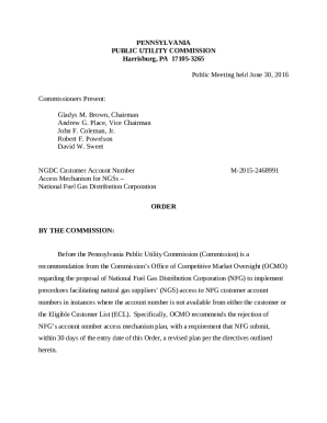 ATTACHMENT I COMMONWEALTH OF PENNSYLVANIA ... Doc Template | pdfFiller