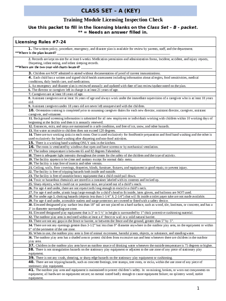 CLASS SETA (key) Doc Template | pdfFiller