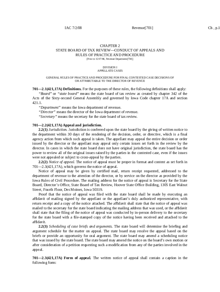 69 TAX APPEALS (REVENUE DEPARTMENT AND ... Doc Template | pdfFiller