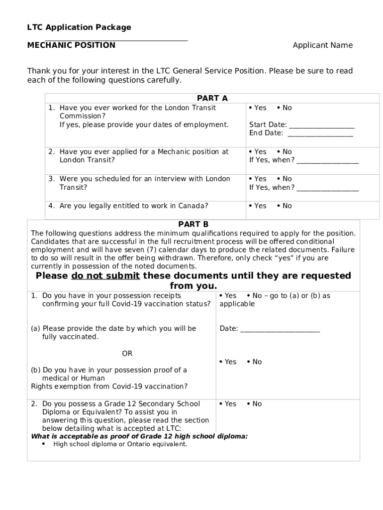 General Service Positions (nights) Doc Template | pdfFiller