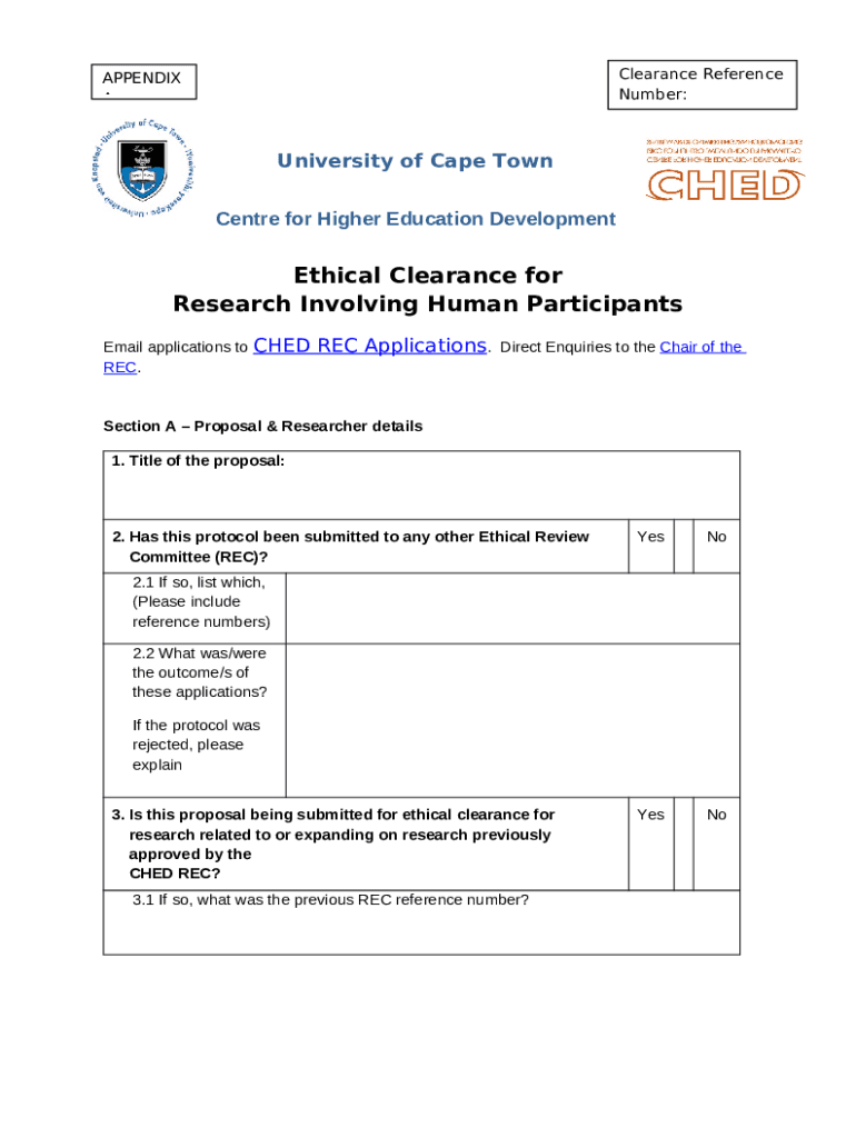 Additional Guidelines for EthicsUniversity of Cape Town - ched uct ac ...