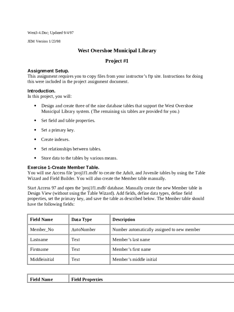 JEM Version 1/23/98 Doc Template | pdfFiller