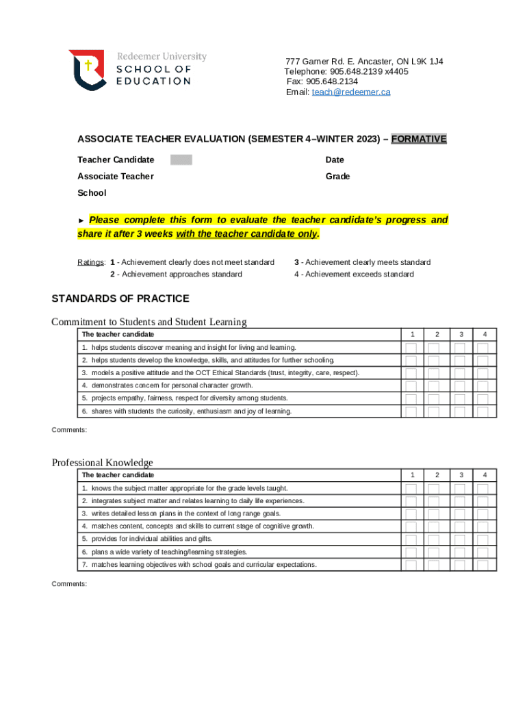 Adjunct Faculty in Photography, Redeemer University - Akimbo Doc Template | pdfFiller