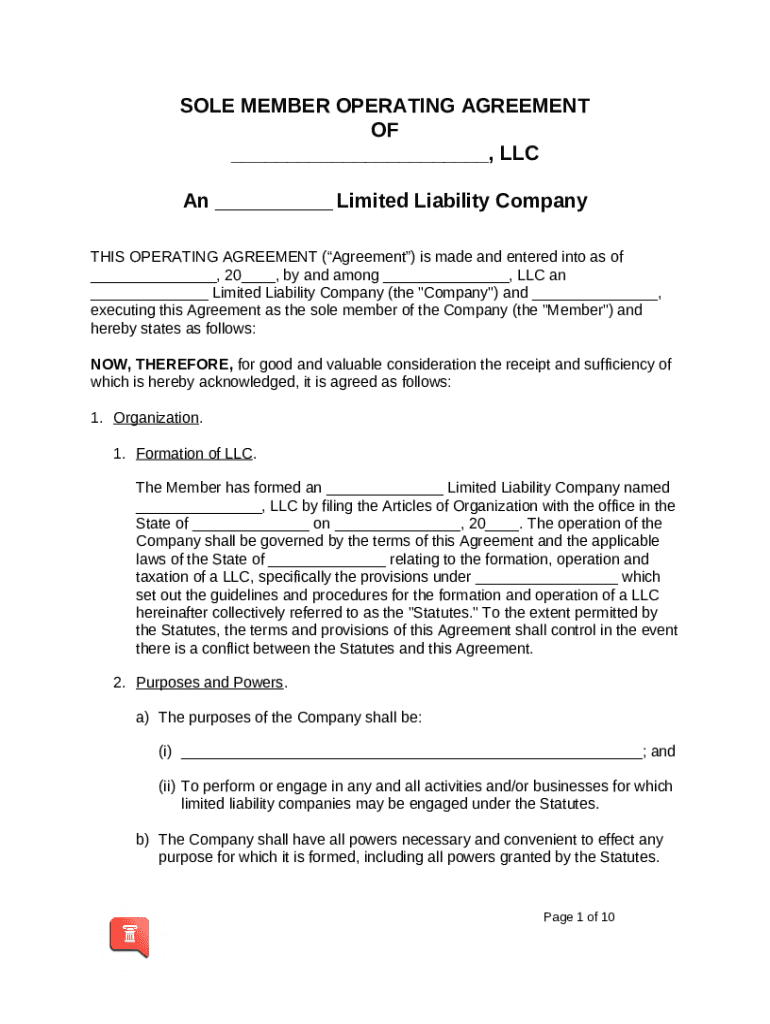 DRAFT Operating Agreement-1 1 .doc - LIMITED LIABILITY... Doc Template ...