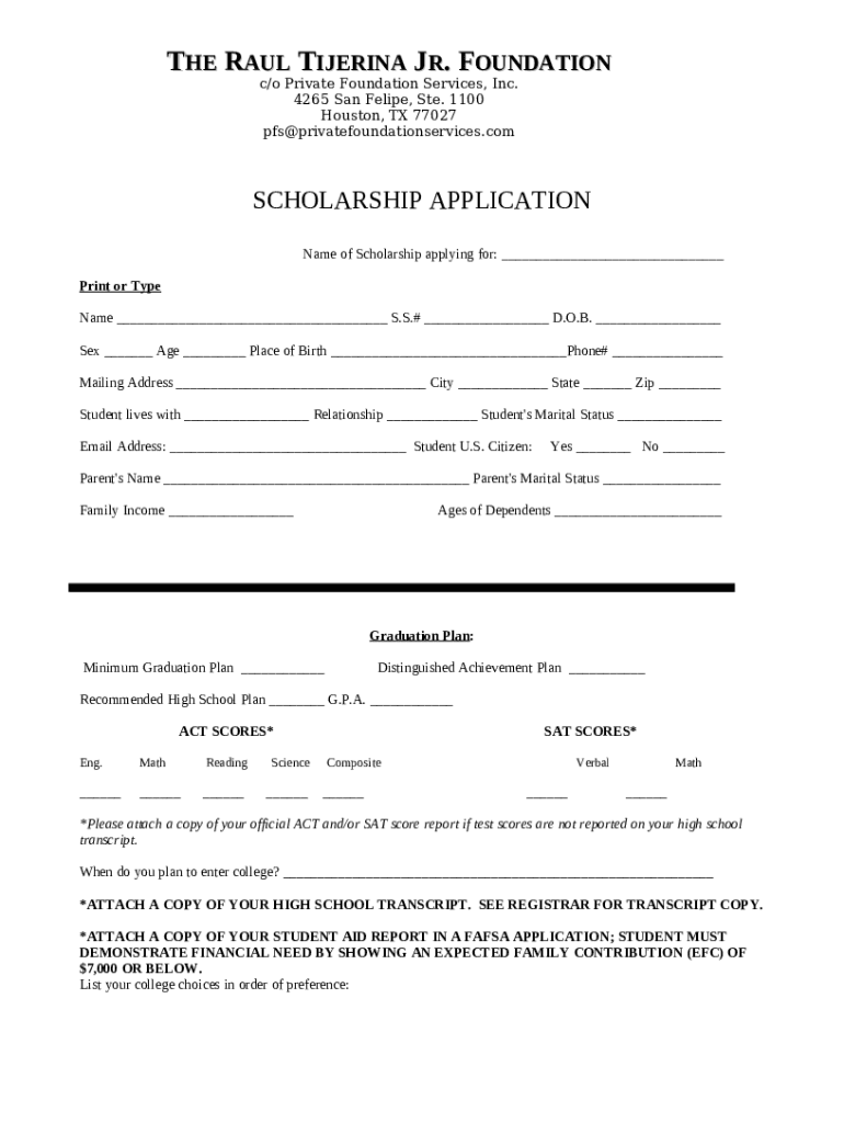 OSAC Scholarship Application Doc Template | pdfFiller