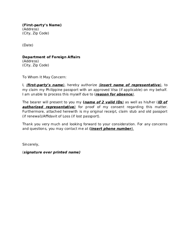 8 FAM 801.2 INATION REQUEST LETTERS ... Doc Template | pdfFiller