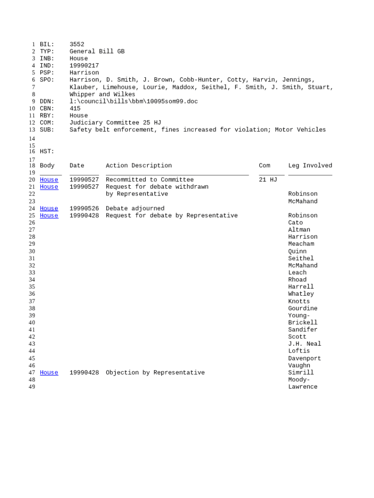 The Honorable Robert Claude Wasson, Resolutions Doc Template | pdfFiller
