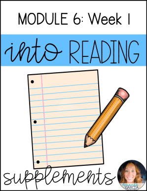 Fillable Online Into Reading HMH 4th Grade Module 6 Week 1 Mariana ...