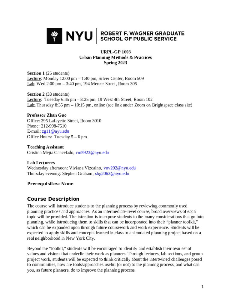 NYU Robert F. Wagner School of Public Service MUP-JD - wagner nyu Doc ...