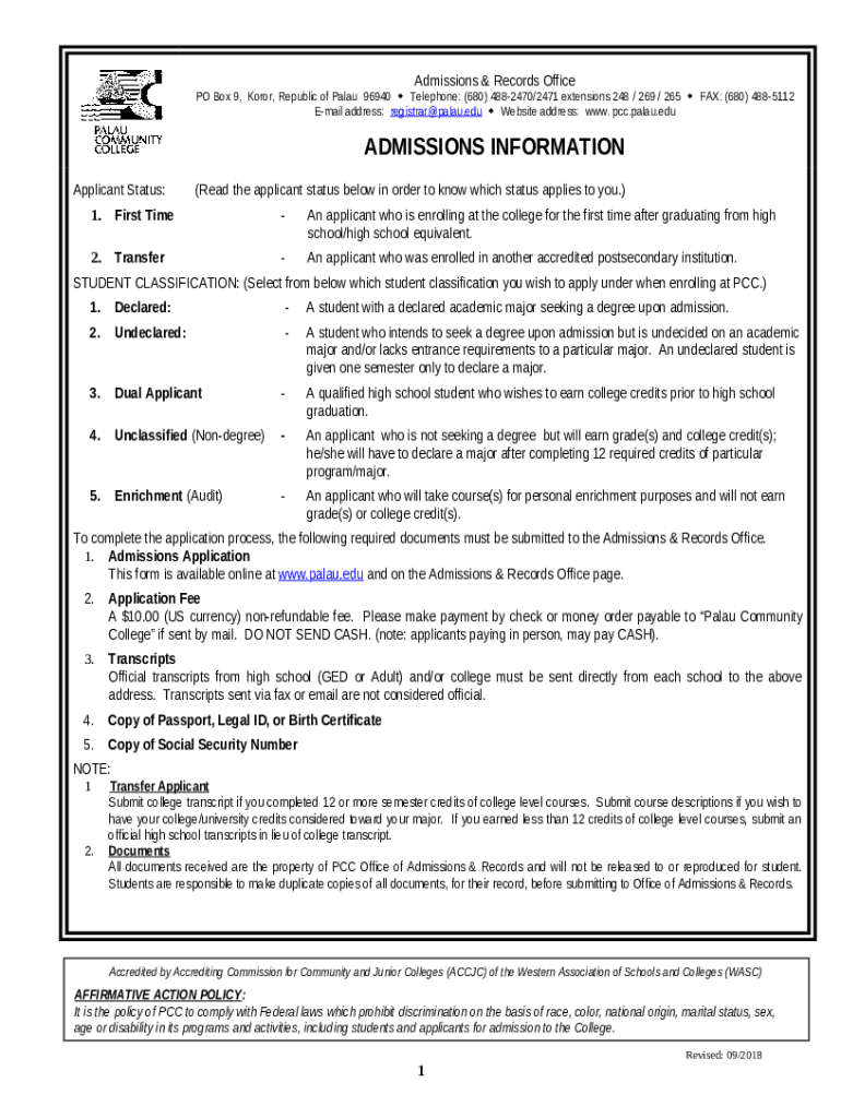 PO Box 9,Koror, Republic of Palau96940 Doc Template | pdfFiller