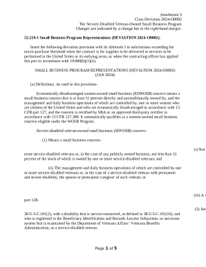 Defense Procurement and Acquisition Policy - Doc Template | pdfFiller