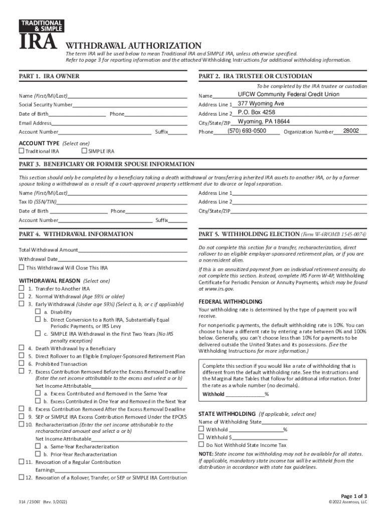 Fillable Online Traditional and Roth Individual Retirement Accounts ...