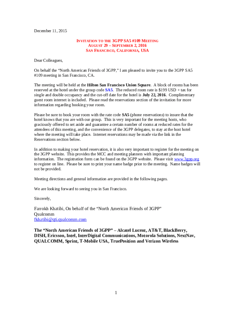 TSG-SA WG5 Status Report Summary Doc Template | pdfFiller