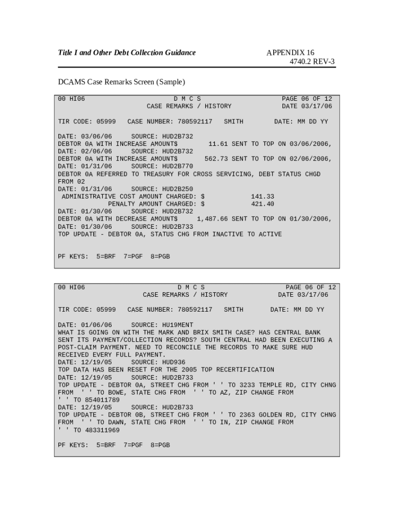 Title I and Other Debt Collection Guidance - HUD Doc Template | pdfFiller