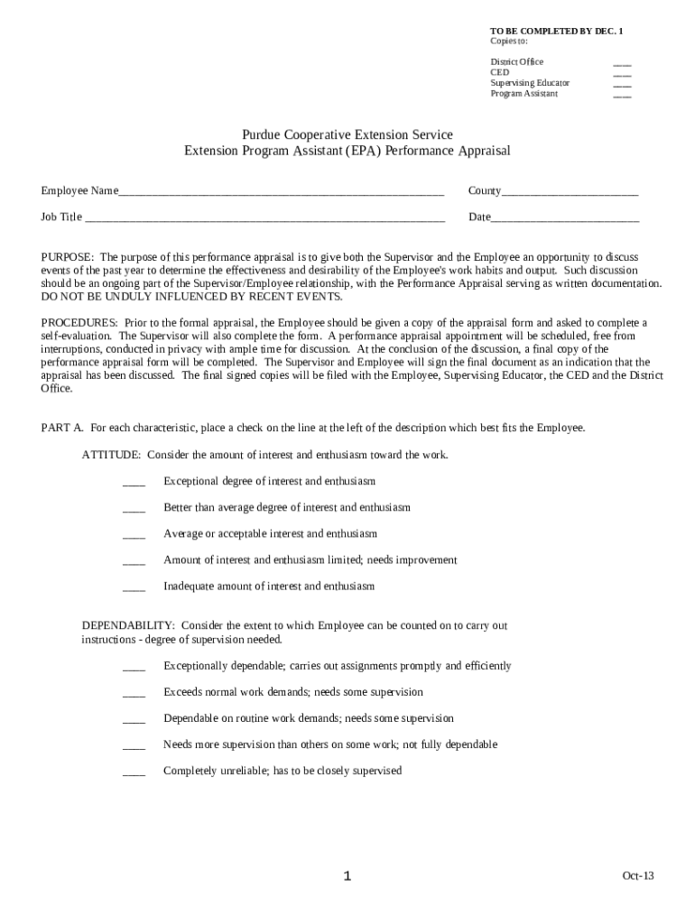 TO BE COMPLETED BY DEC - extension purdue Doc Template | pdfFiller