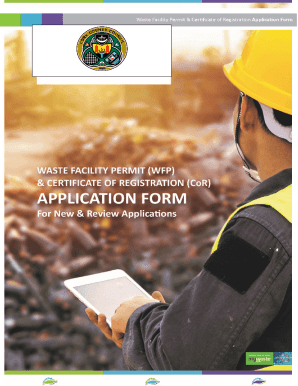 Waste Permit & Certificate of Registration - EPA (IE) Doc Template ...
