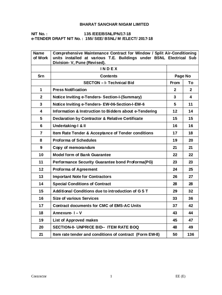 TENDER DOCUMENT DRAFT DIVISION NIT NO:- 62/EEE/ ... Doc Template ...