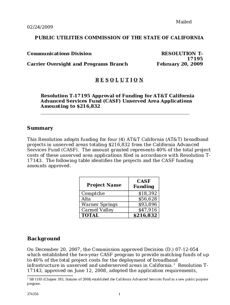 Background -- CA.gov - docs cpuc ca Doc Template | pdfFiller