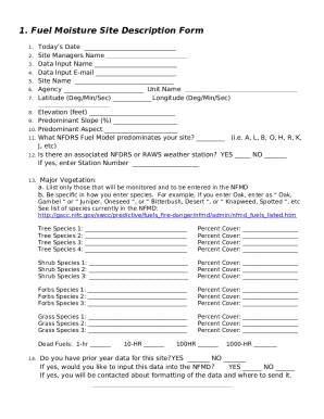Fuel Moisture Collection Methods: A Field Guide - gacc nifc Doc ...