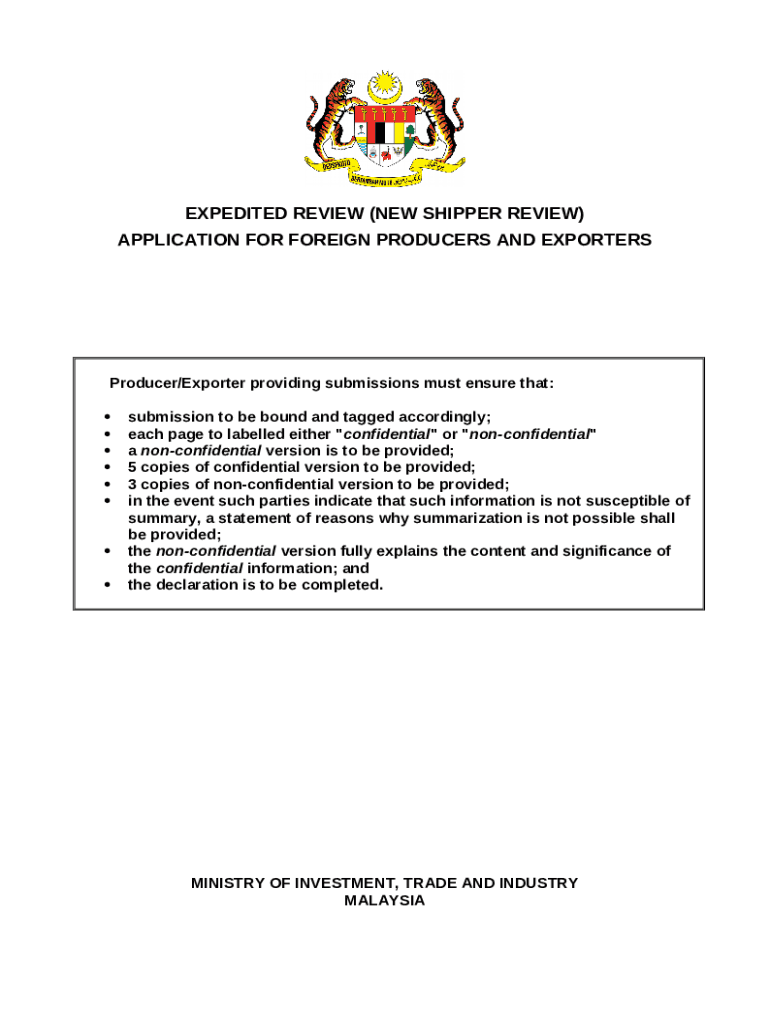 New Shipper ReviewsGlobal Trade and Investment Law Blog Doc Template | pdfFiller