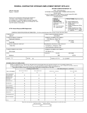 Fillable Online Honoring our VeteransSubmitting Your VETS 4212 ... Fax ...