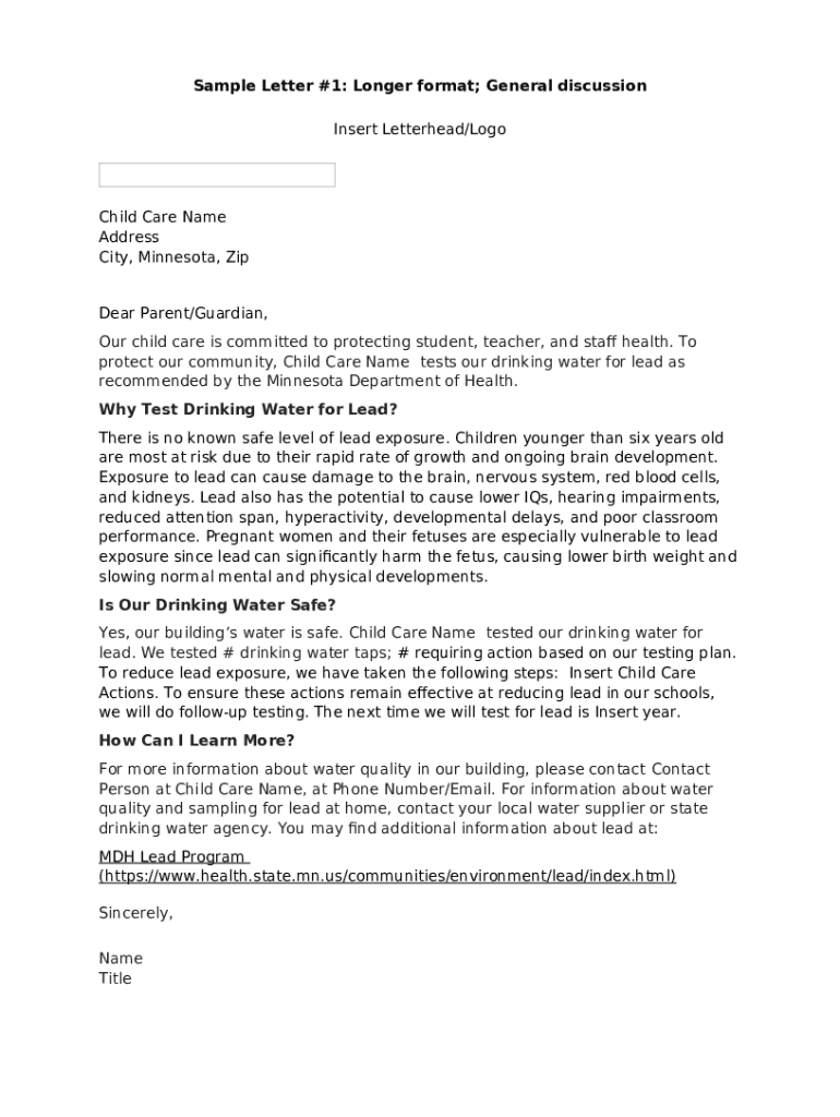 16 Letters ideasletter sample, letter at ... Doc Template | pdfFiller